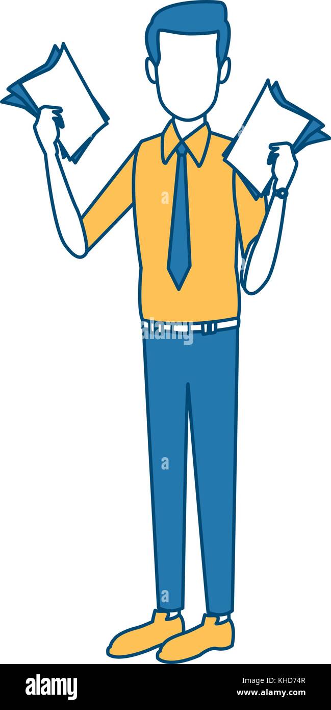 Businessman executive cartoon Stock Vector Image & Art - Alamy