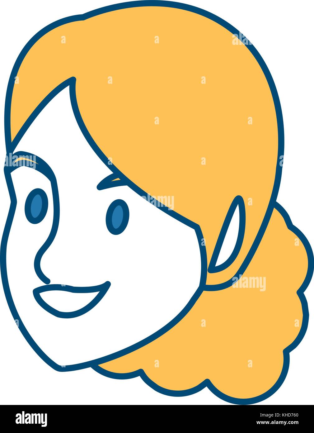 Woman face cartoon Stock Vector Image & Art - Alamy