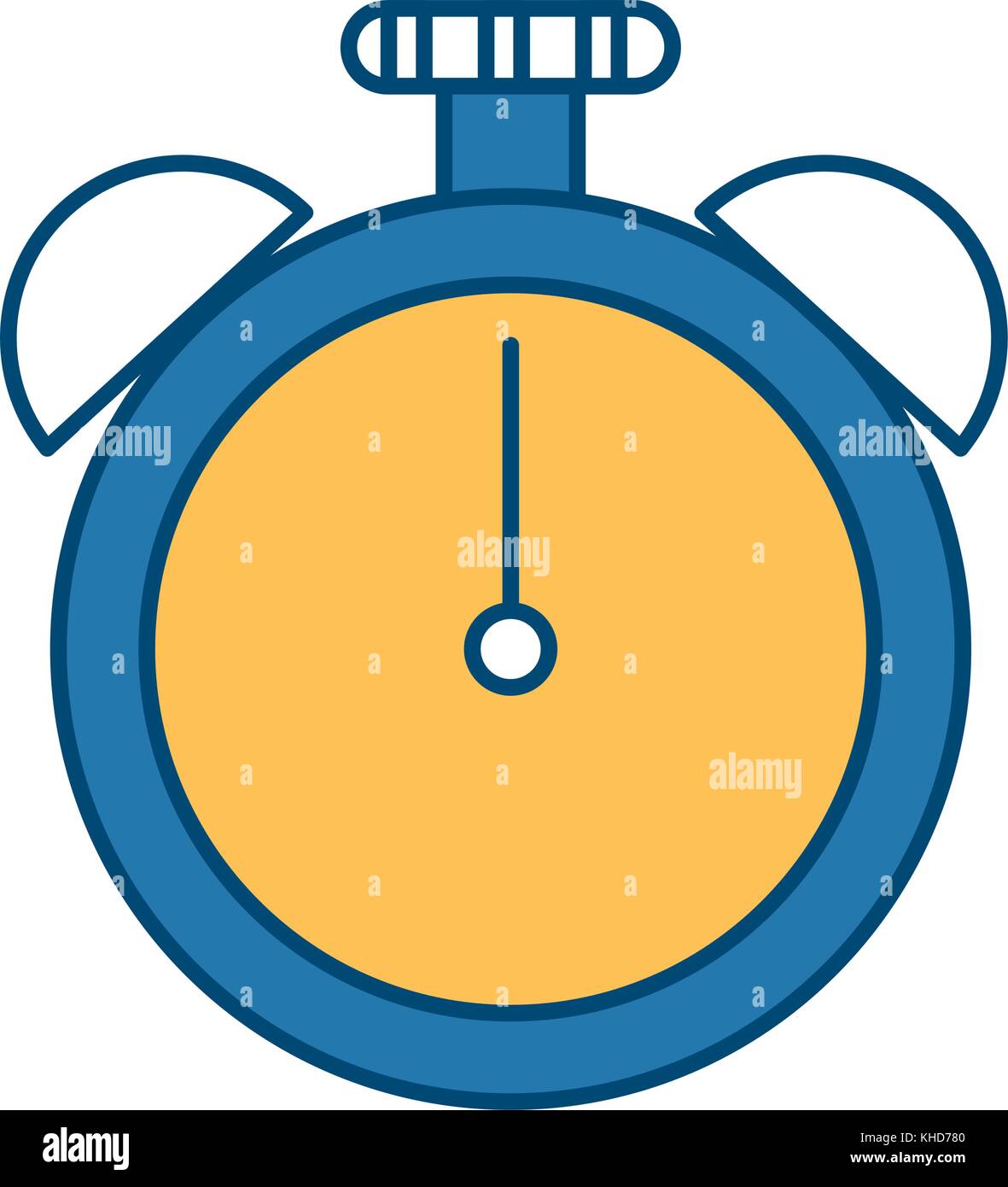 Timer with alarm bells Stock Vector Image & Art - Alamy