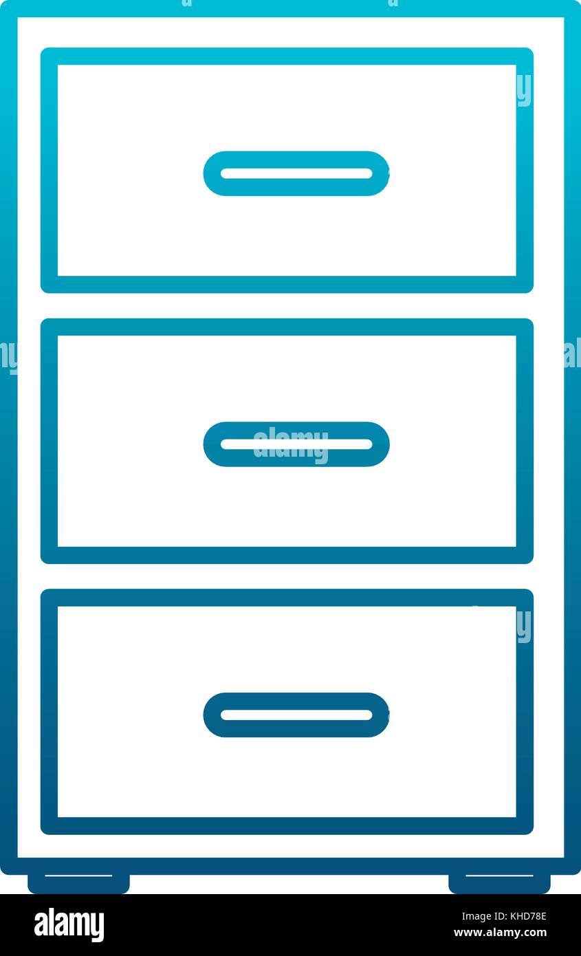Office cabinet isolated Stock Vector Image & Art - Alamy