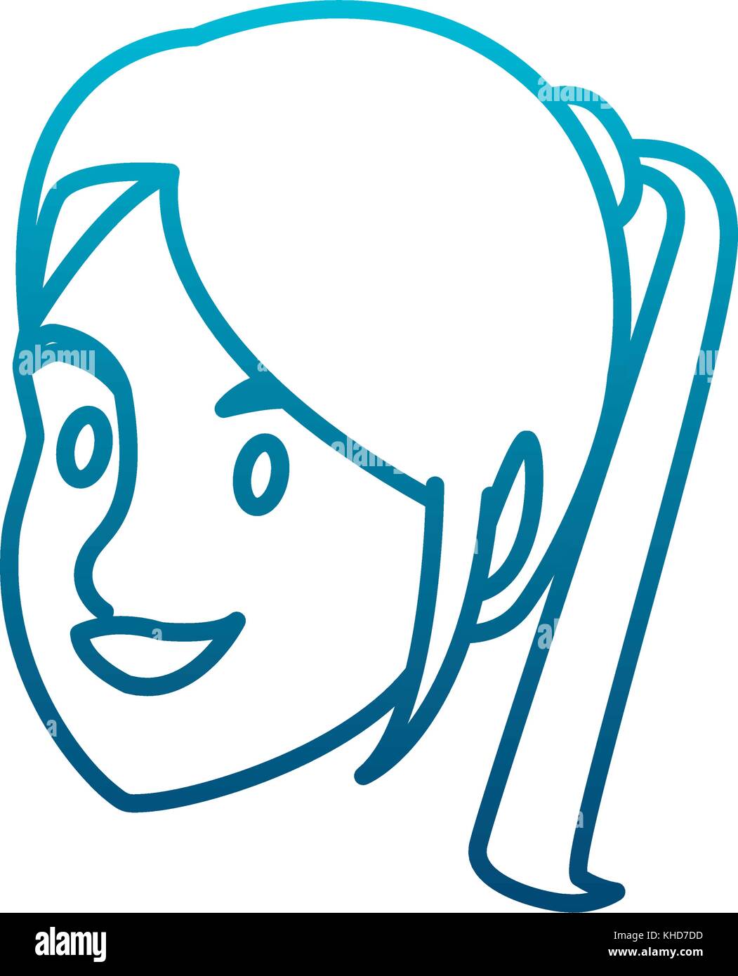 Woman face cartoon Stock Vector Image & Art - Alamy