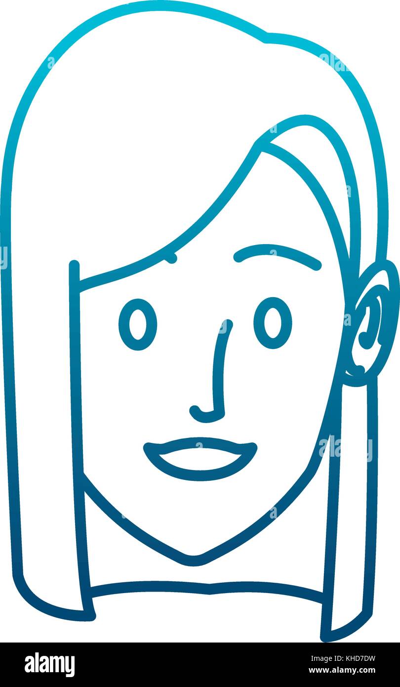 Woman face cartoon Stock Vector Image & Art - Alamy