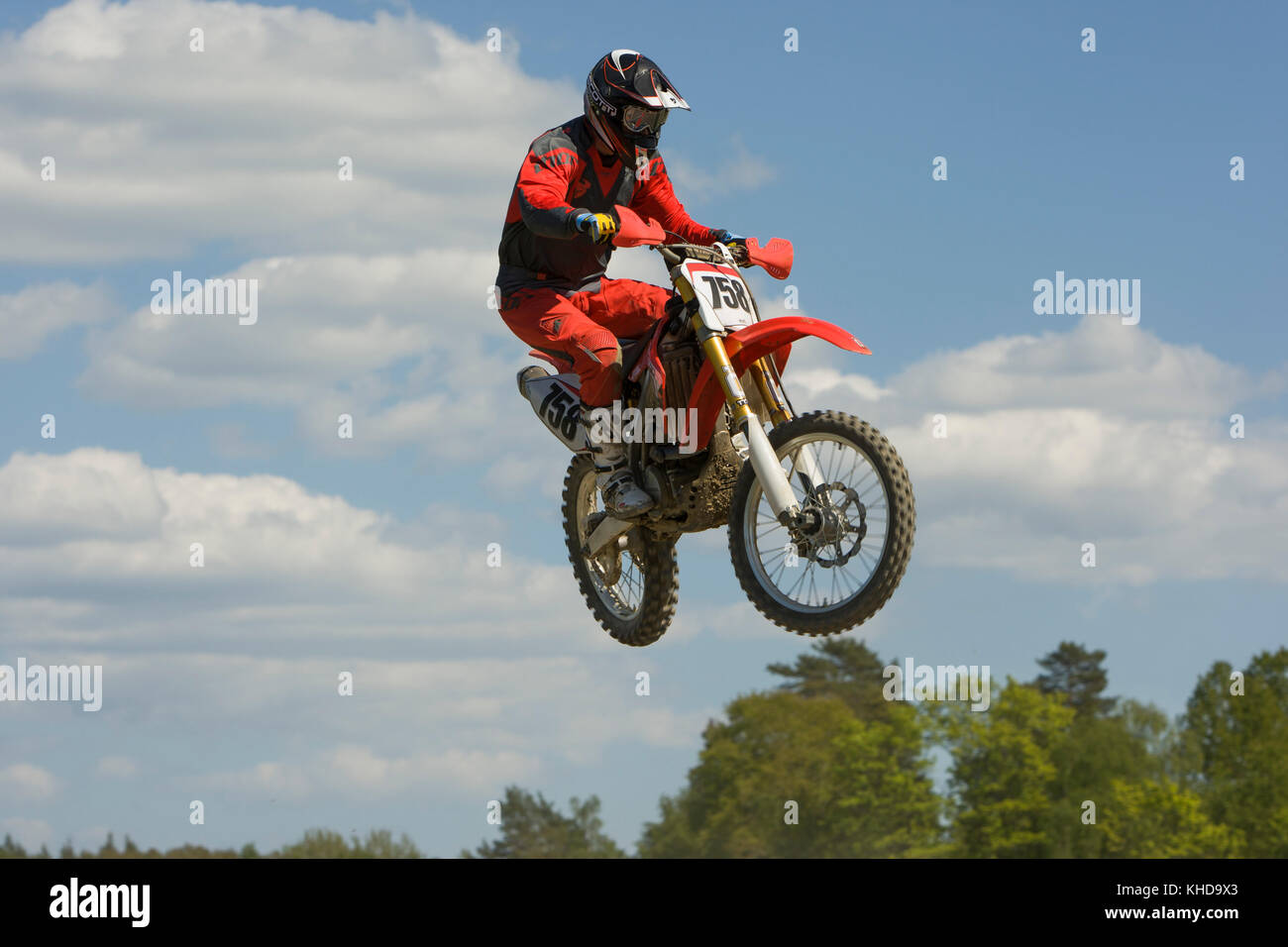 Motocross, Upplands Väsby, Sweden Stock Photo - Alamy