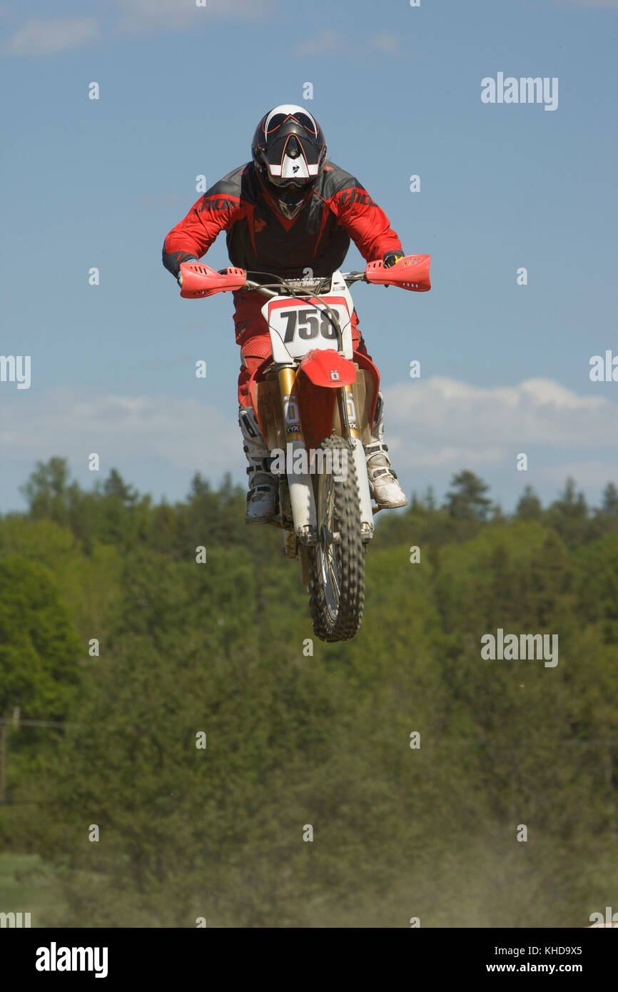 Motocross, Upplands Väsby, Sweden Stock Photo - Alamy