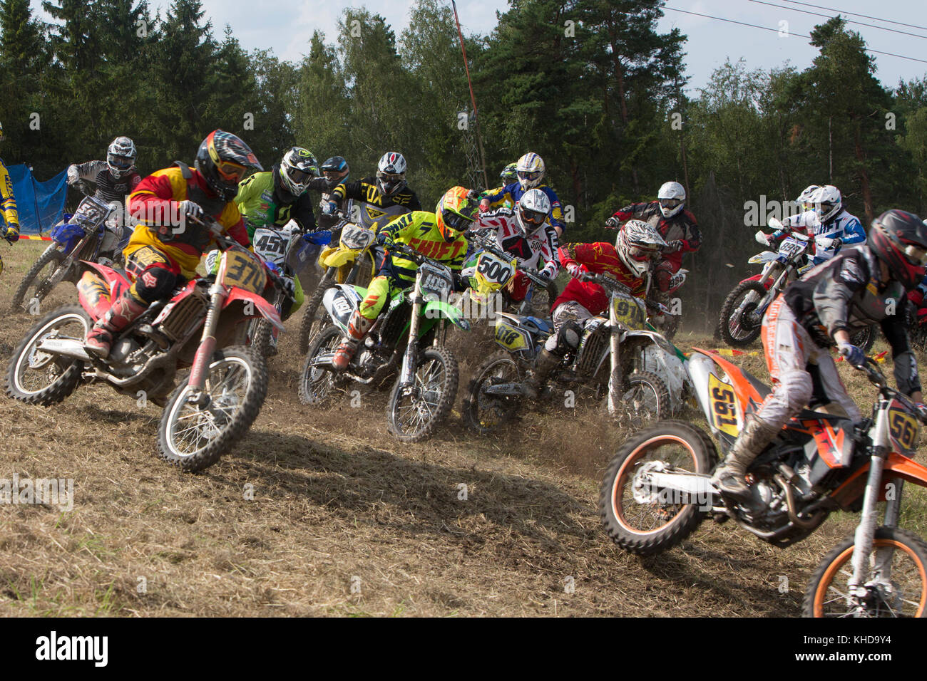 Motocross, Upplands Väsby, Sweden Stock Photo - Alamy