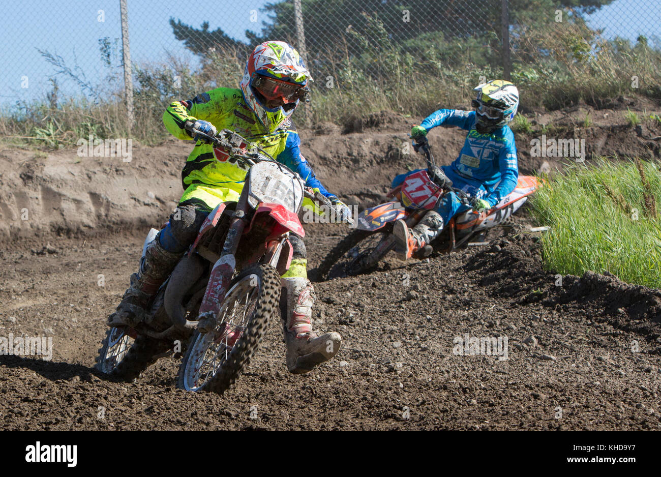 Motocross, Upplands Väsby, Sweden Stock Photo - Alamy