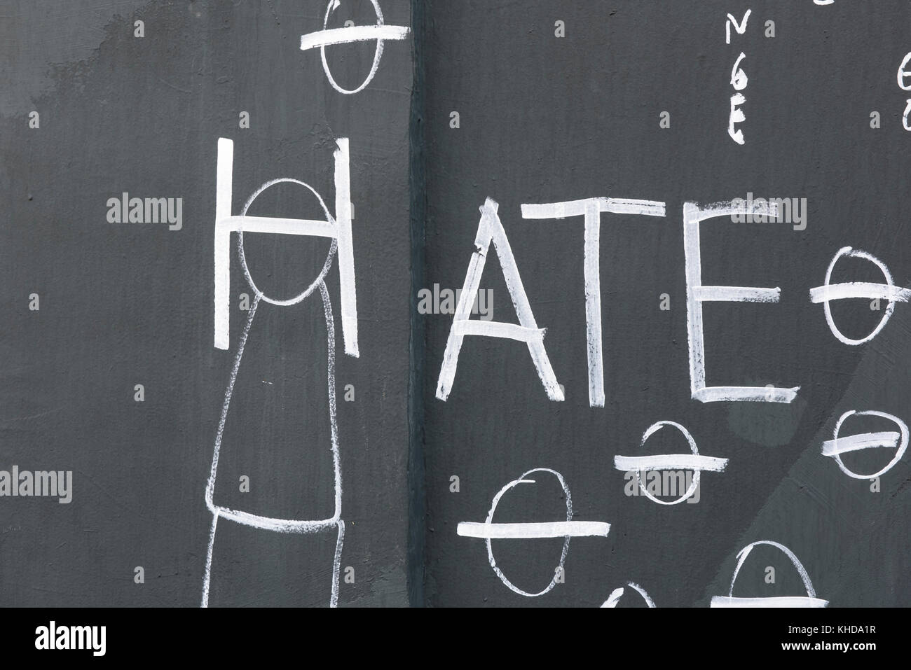 Crossed out words hi-res stock photography and images - Alamy