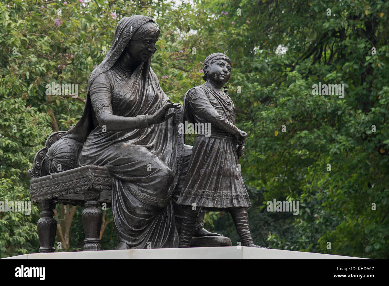 Shivaji statue hi-res stock photography and images - Alamy