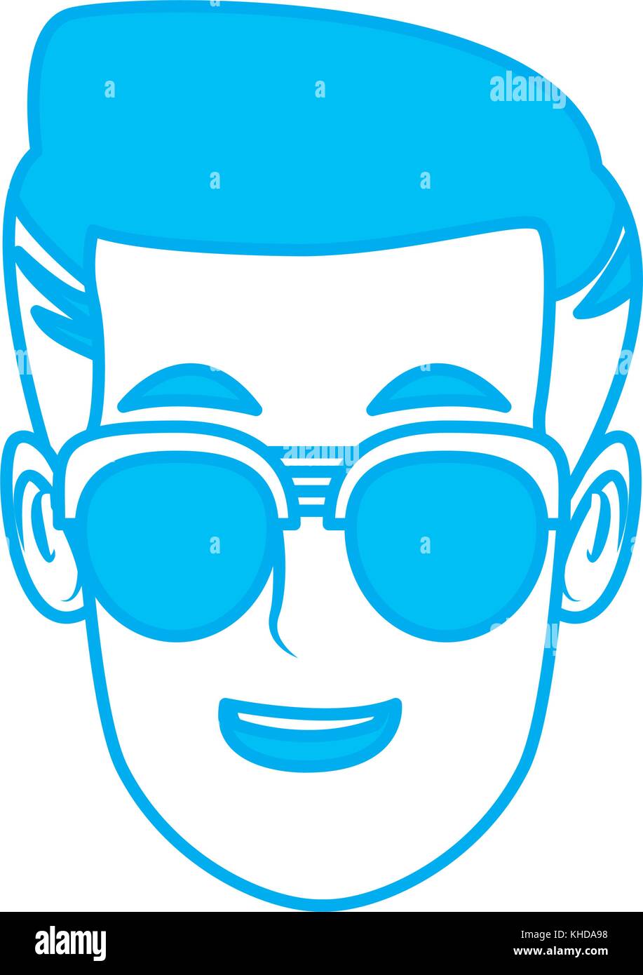 Man face cartoon Stock Vector Image & Art - Alamy