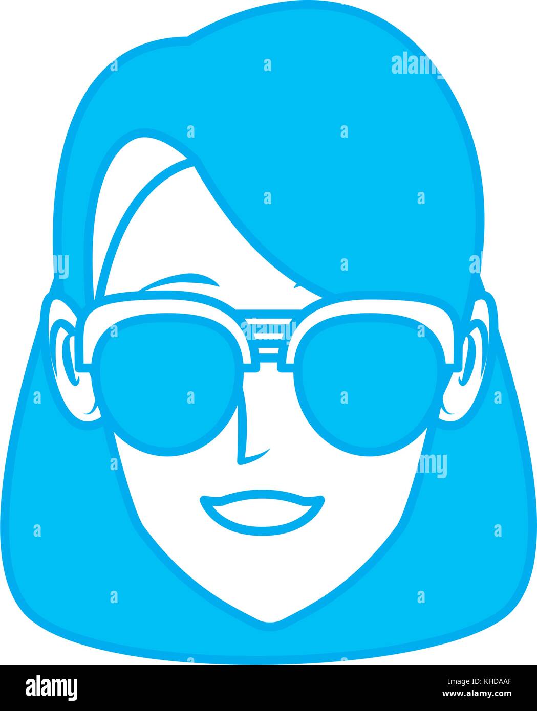 Woman Face Cartoon Stock Vector Image And Art Alamy