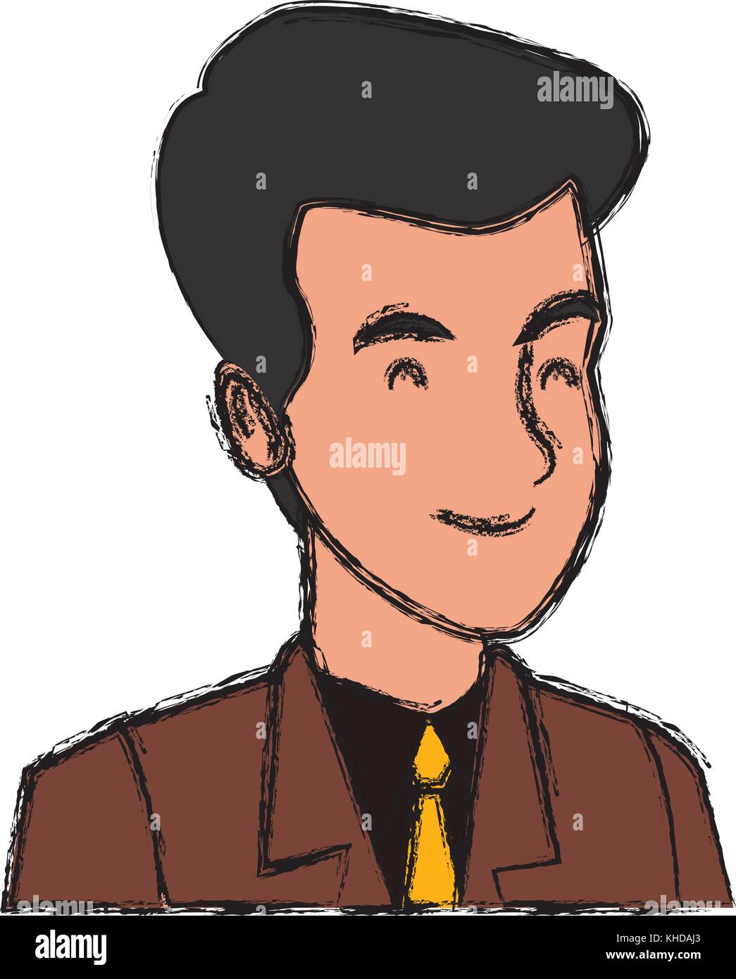 Businessman executive cartoon Stock Vector Image & Art - Alamy