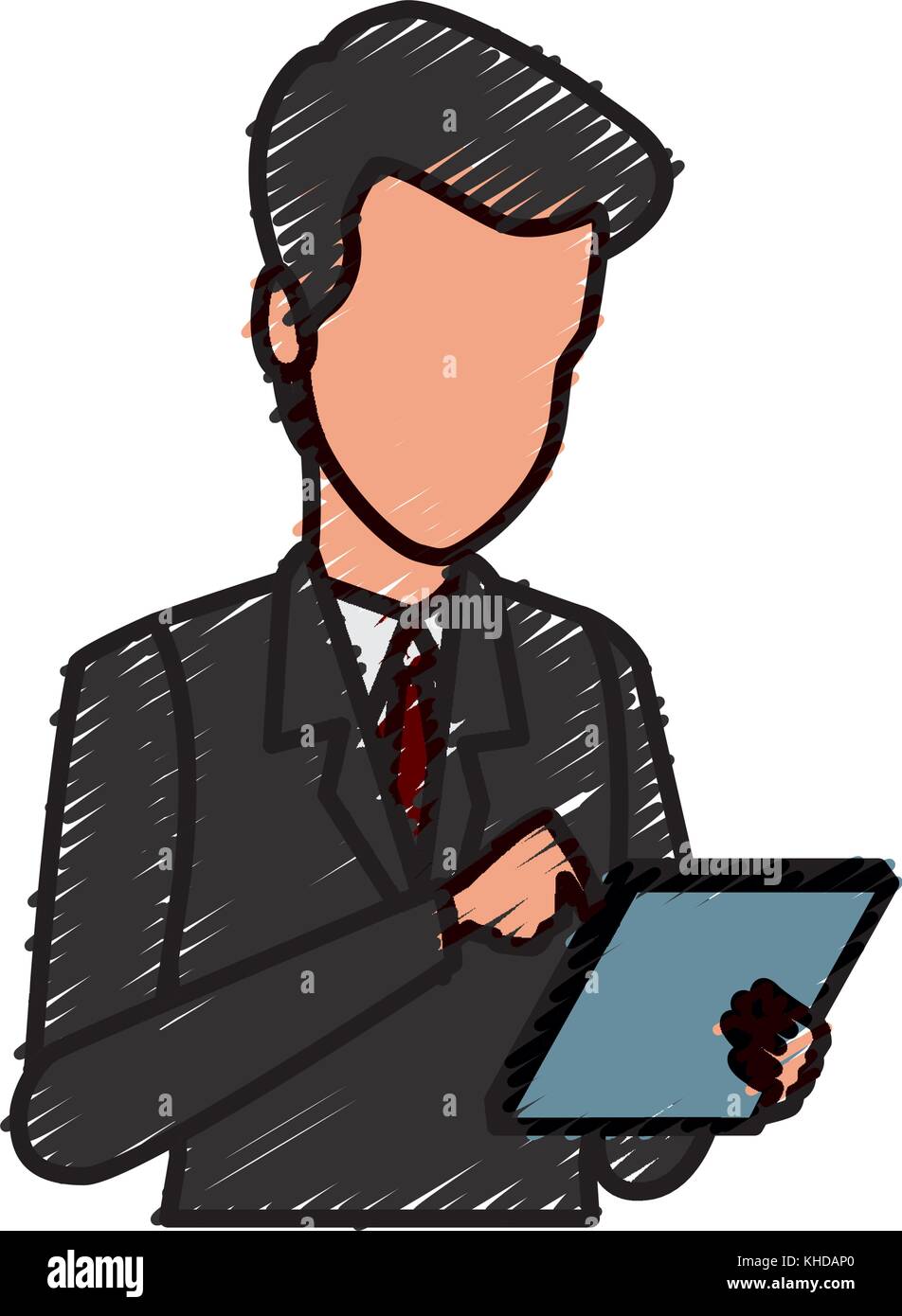 Businessman executive cartoon Stock Vector Image & Art - Alamy