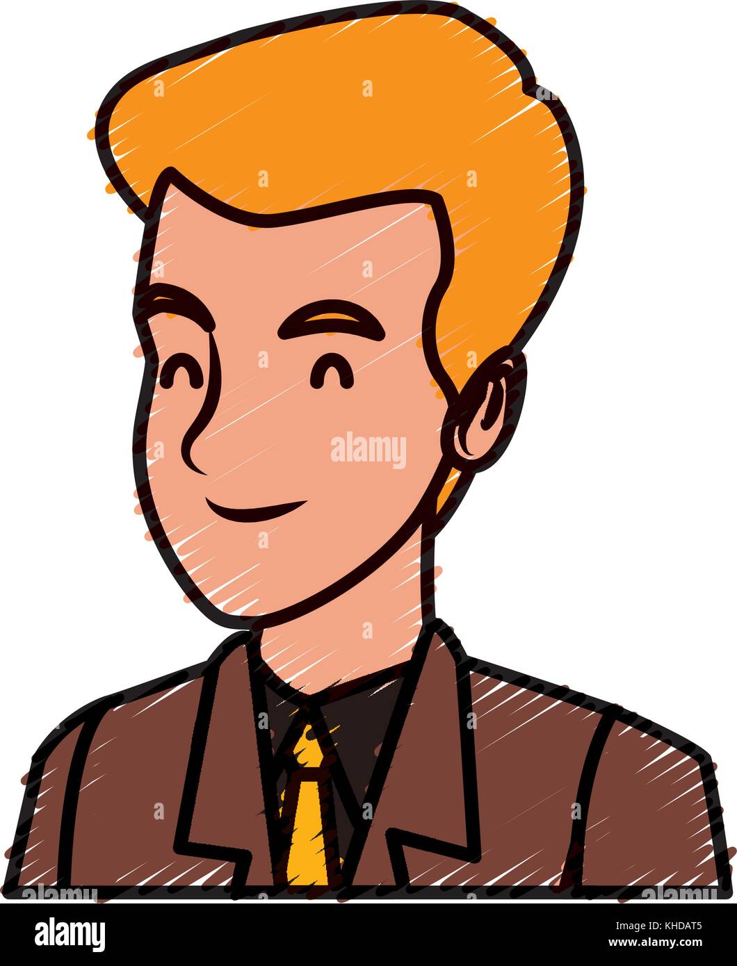 Businessman executive cartoon Stock Vector Image & Art - Alamy