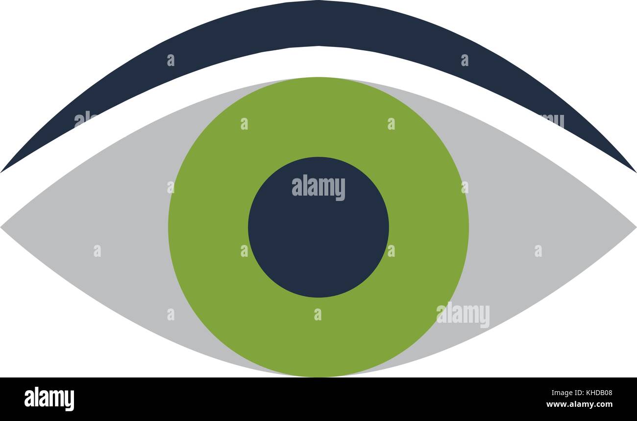 Human eye symbol Stock Vector Image & Art - Alamy