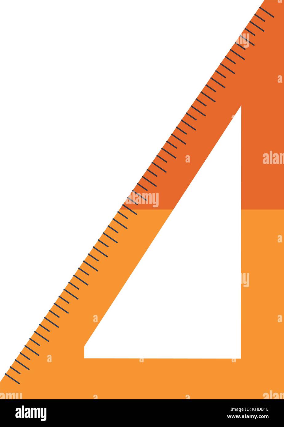 Triangle ruler tool Stock Vector Image & Art - Alamy