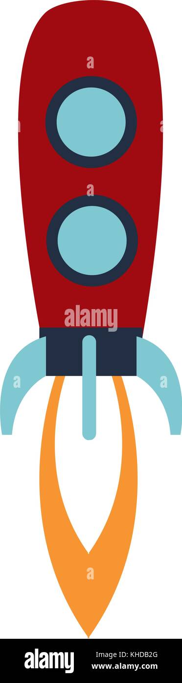 Spaceship rocket symbol Stock Vector Image & Art - Alamy