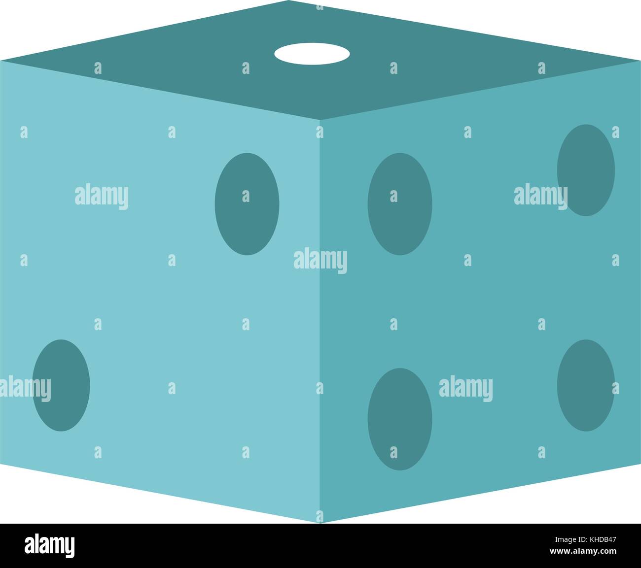 Gambling dice isolated Stock Vector Image & Art - Alamy