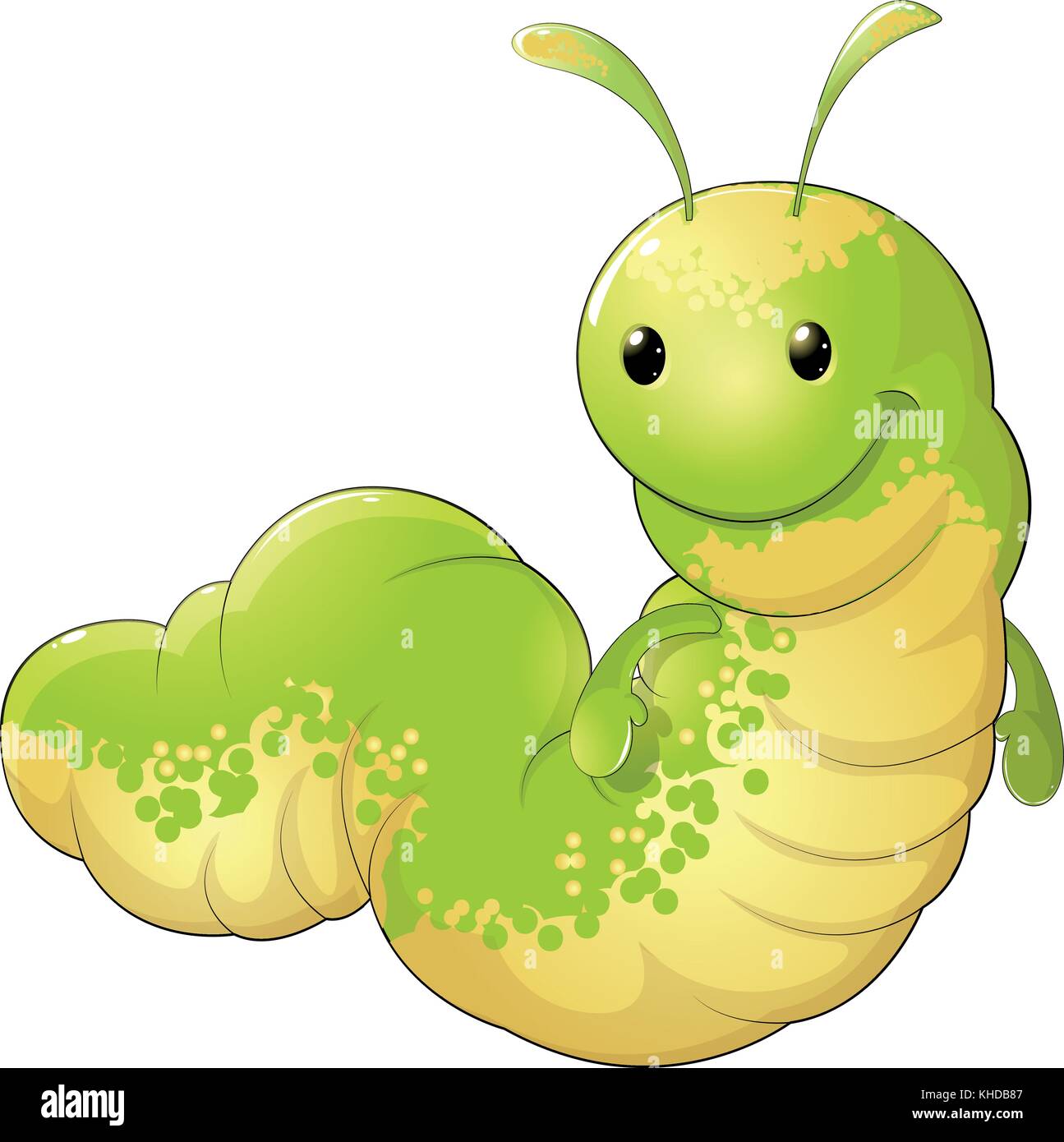 Cartoon caterpillar hi-res stock photography and images - Alamy