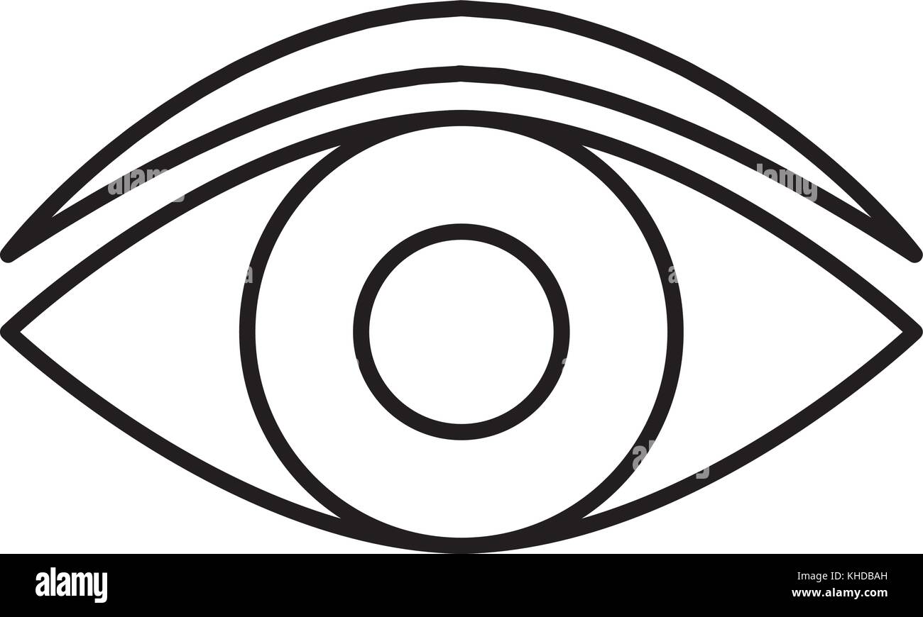 Human eye symbol Stock Vector Image & Art - Alamy