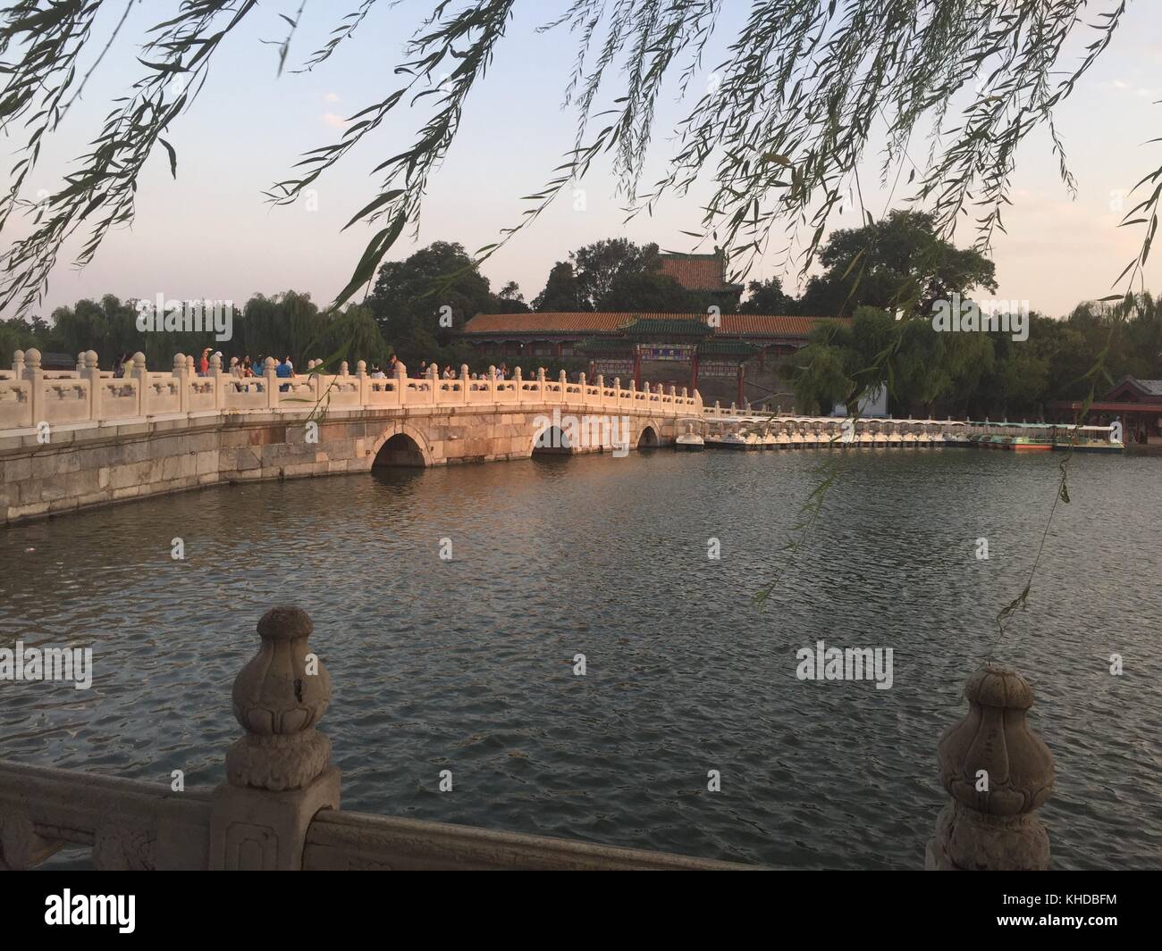 Traditional Chinese Parks in Beijing Stock Photo - Alamy