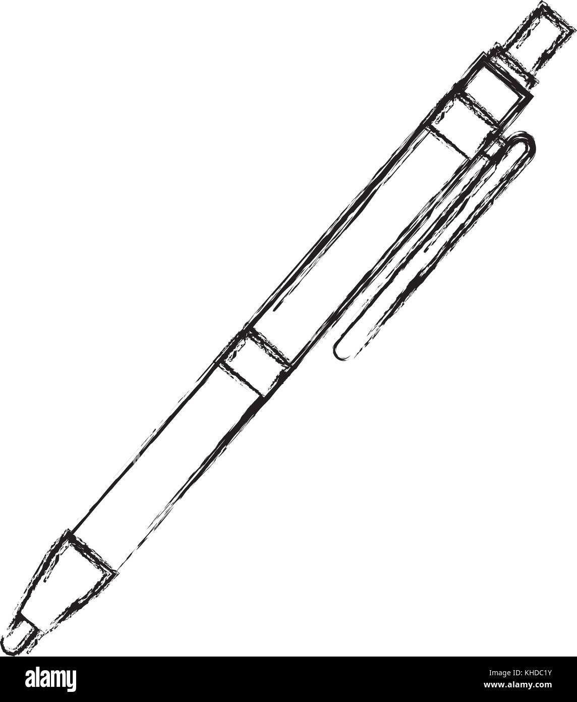 Ballpoint pen isolated Stock Vector Image & Art - Alamy