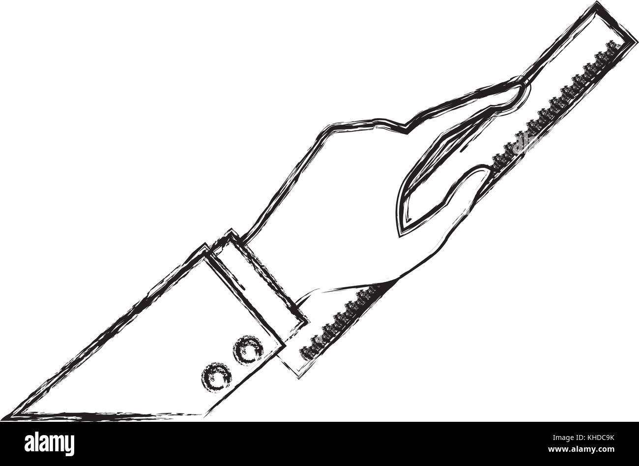 Hand with ruler Stock Vector Image & Art - Alamy