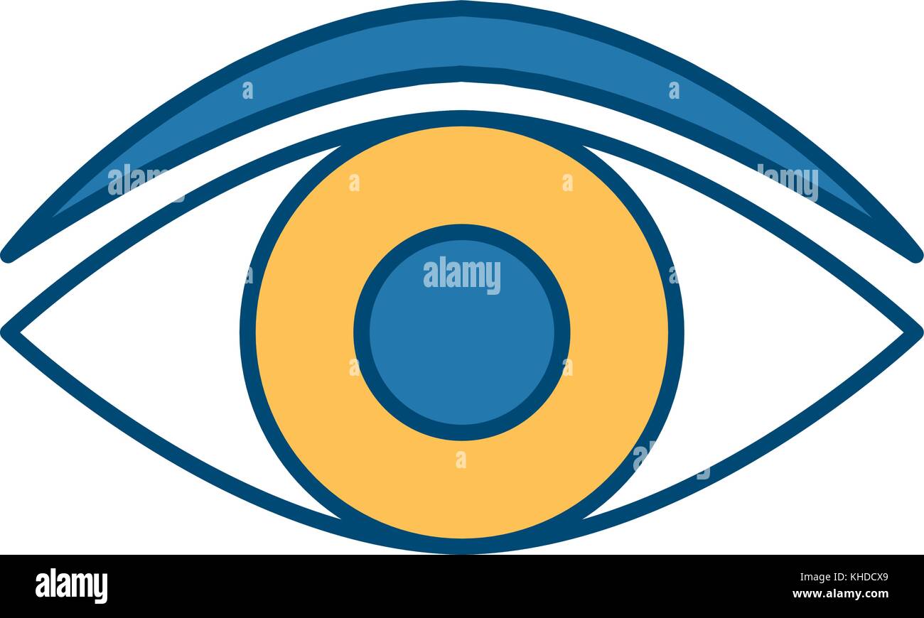 Human eye symbol Stock Vector Image & Art - Alamy