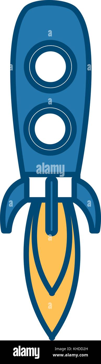 Spaceship rocket symbol Stock Vector Image & Art - Alamy