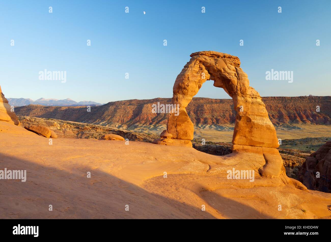 Delicate Arch in Arches National Park, Utah, United States Stock Photo ...