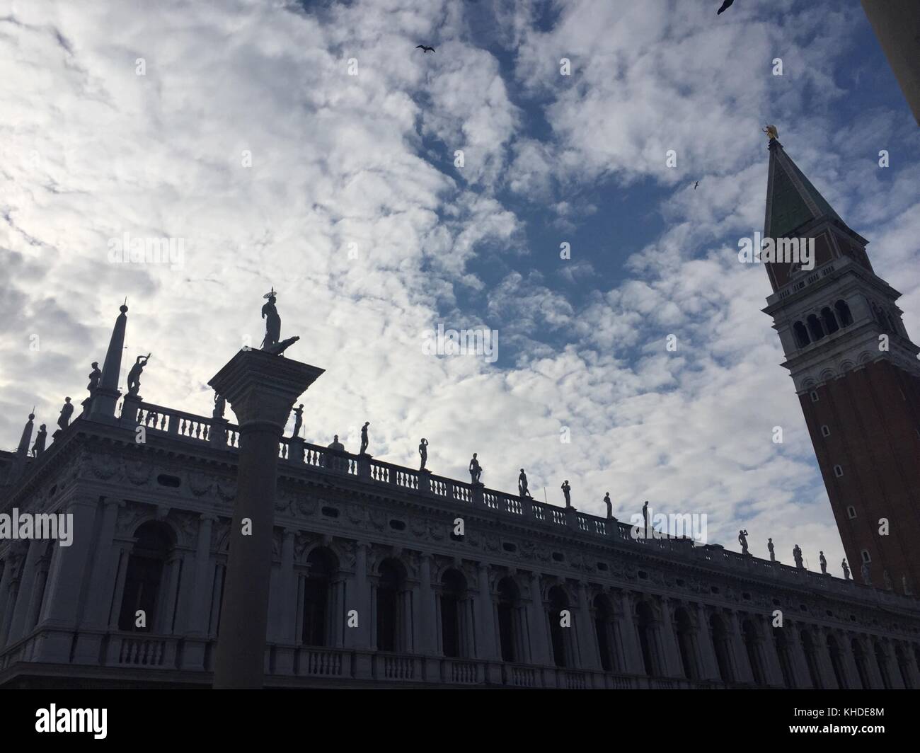Bell tower - Venice, Italy Stock Photo - Alamy