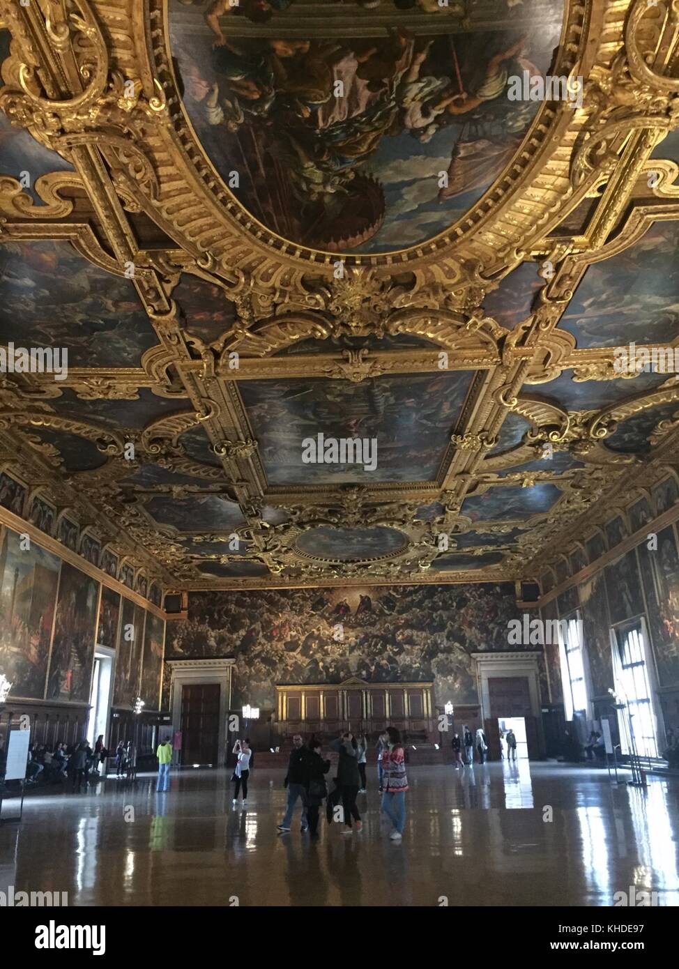 Venetian council chamber hi-res stock photography and images - Alamy