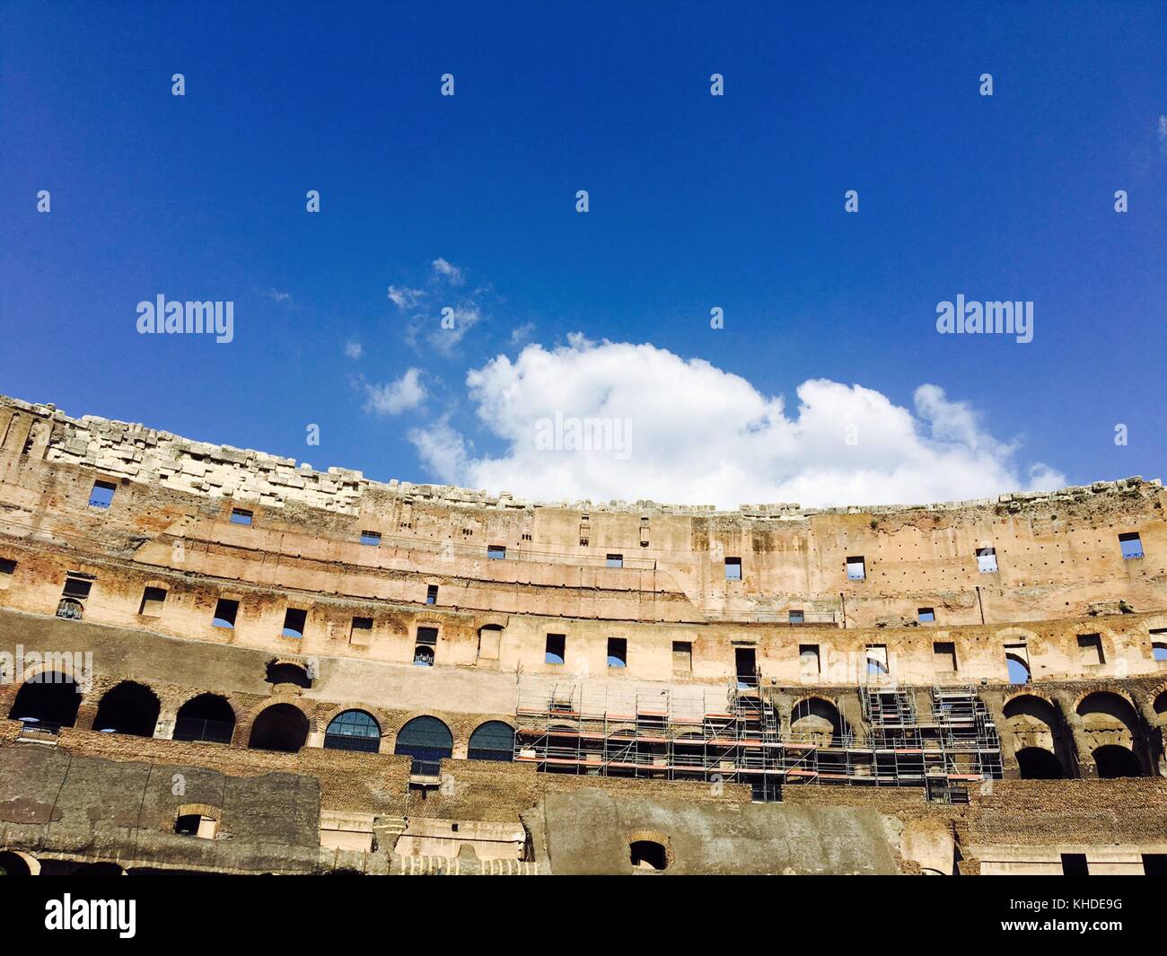 Rome colosseum from inside hi-res stock photography and images - Alamy
