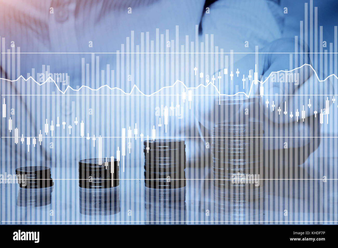 Investment charts hi-res stock photography and images - Alamy