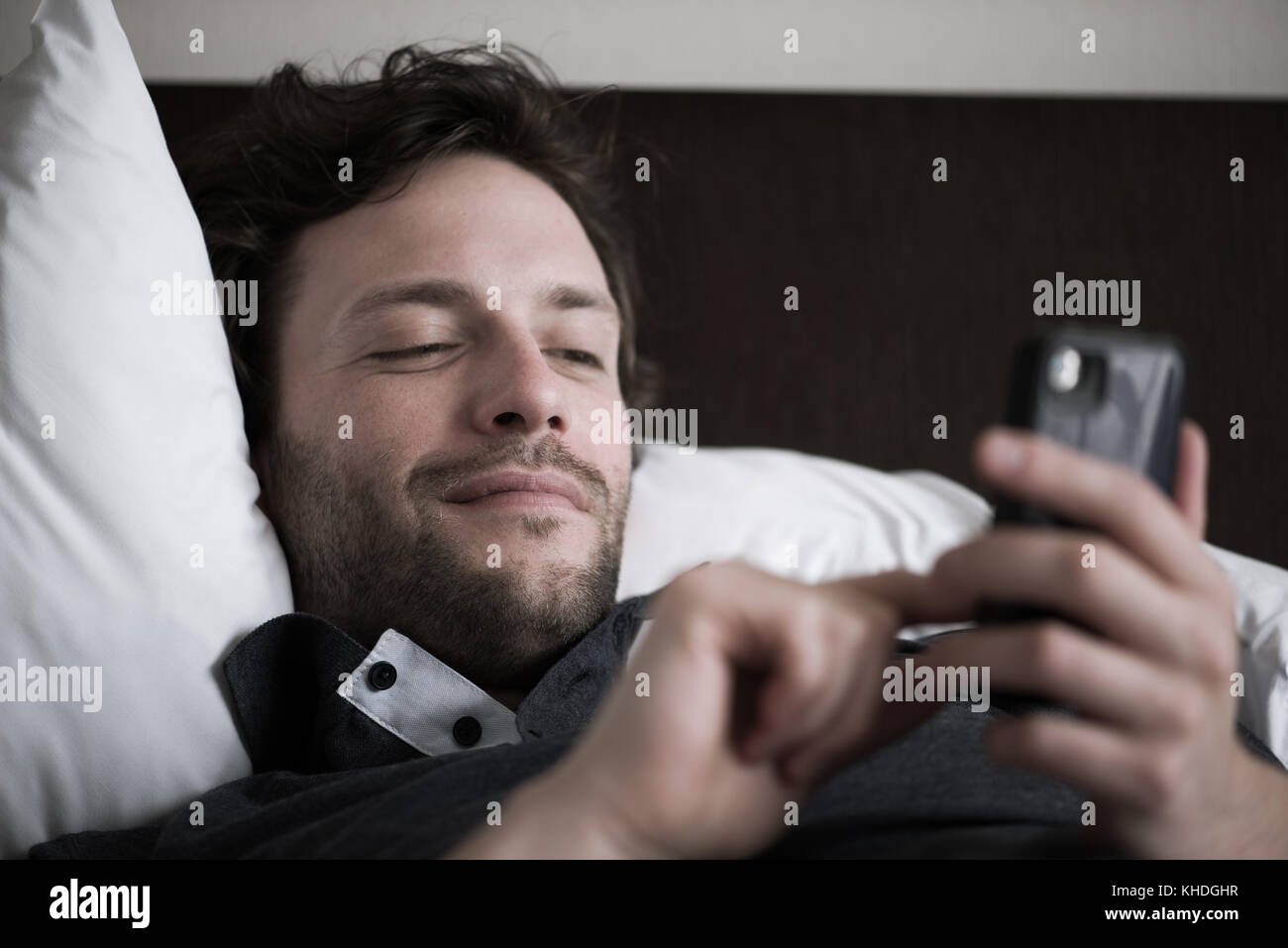 Reclining men hi-res stock photography and images - Alamy