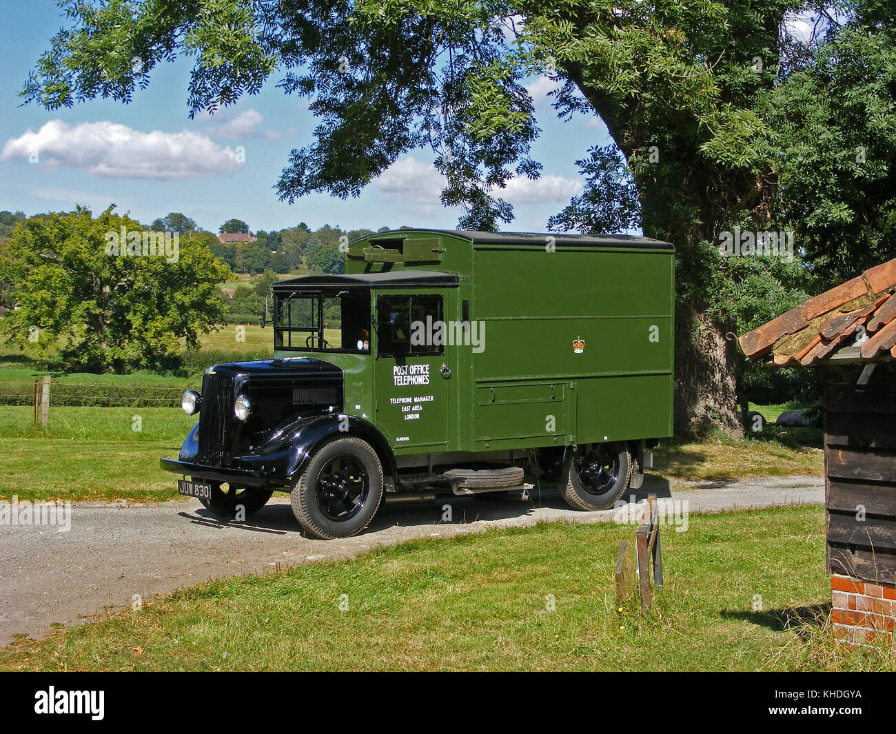 Morris Commercial LC3 Post Office Van Stock Photo: 165641150 - Alamy