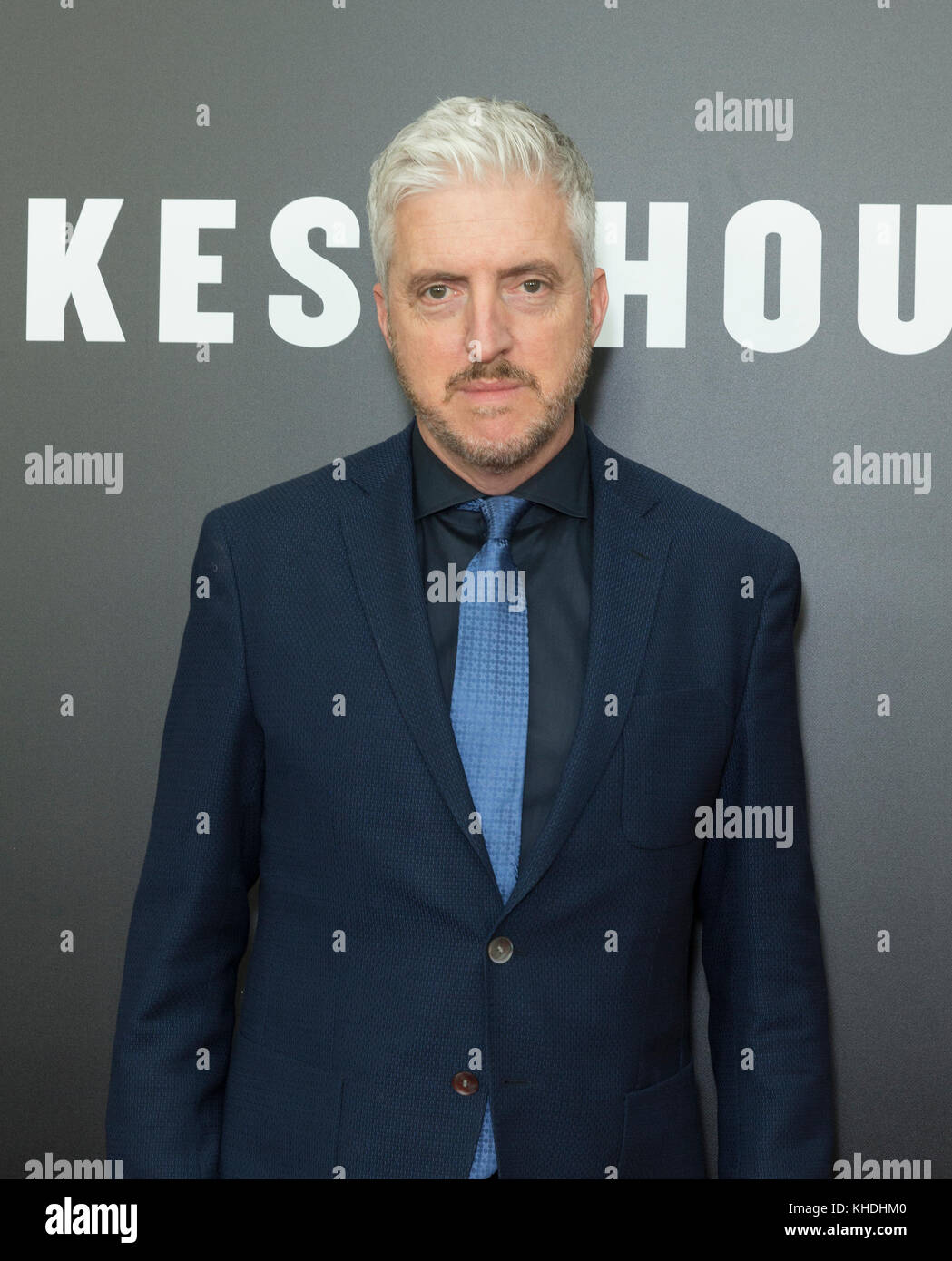 Anthony McCarten attends Darkest Hour premiere at Paris movie theater ...