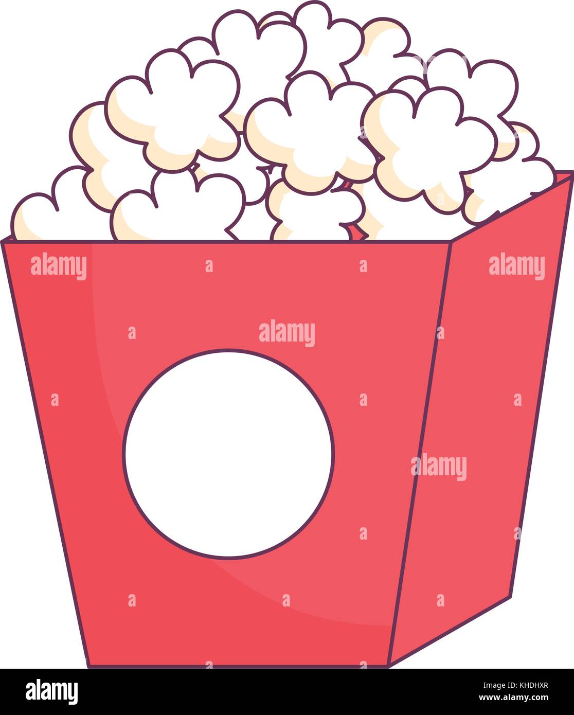Isolated pop corn design Stock Vector Image & Art - Alamy