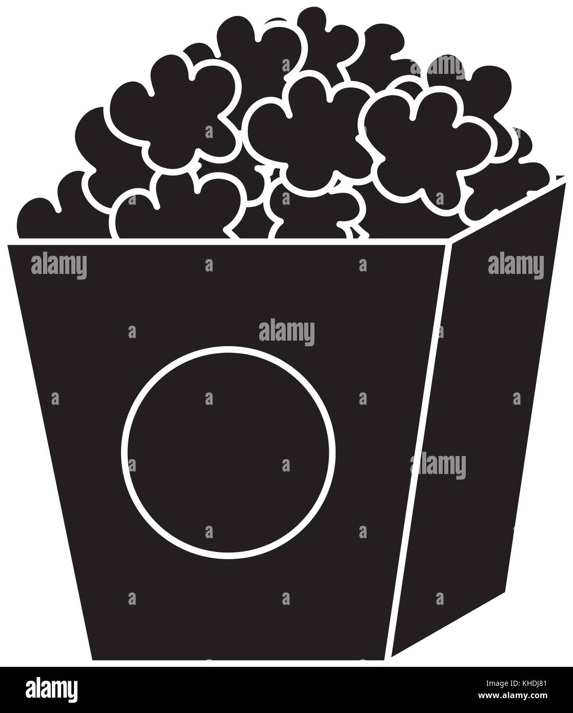 Isolated pop corn design Stock Vector Image & Art - Alamy