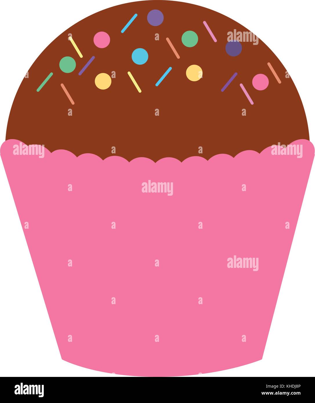 Isolated muffin design Stock Vector Image & Art - Alamy