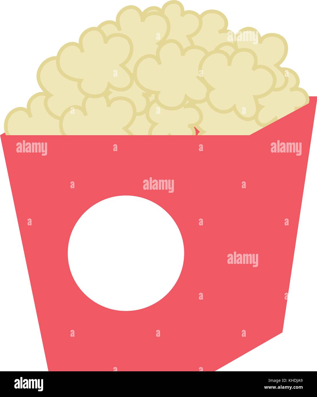Isolated pop corn design Stock Vector Image & Art - Alamy