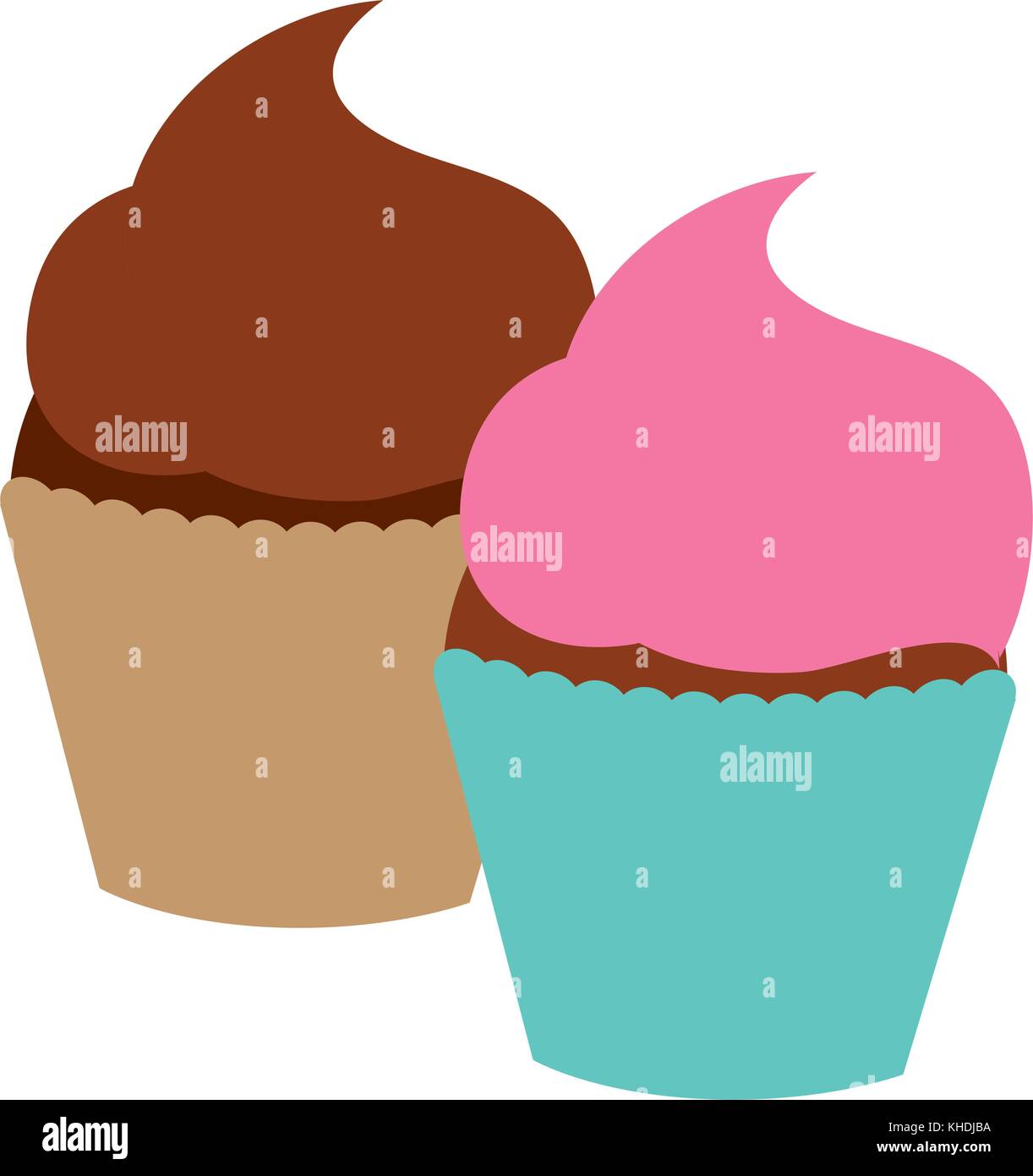 Isolated muffin design Stock Vector Image & Art - Alamy