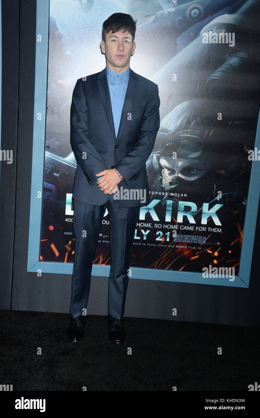 NEW YORK, NY - JULY 18: Barry Keoghan attends the 'DUNKIRK' New York ...