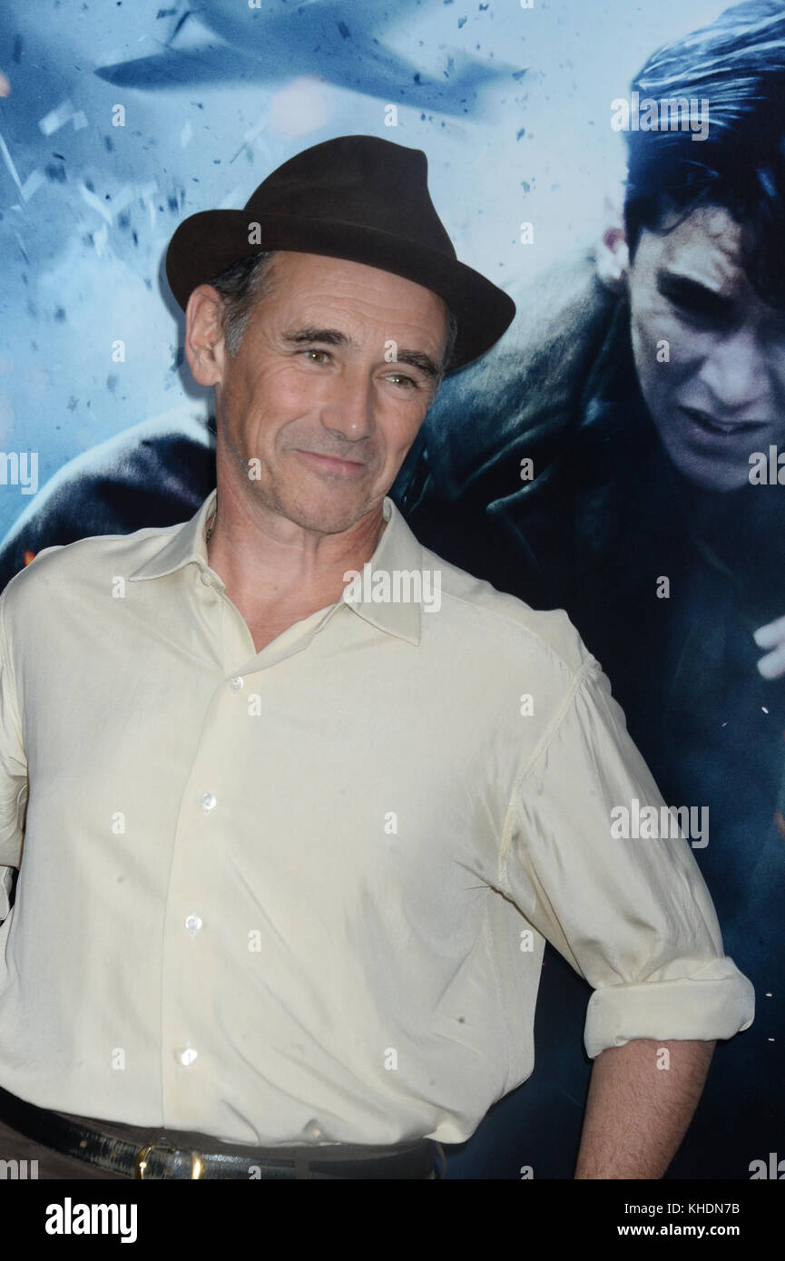 NEW YORK, NY - JULY 18: Mark Rylance attends the 'DUNKIRK' New York ...