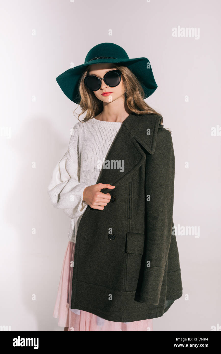 Model overcoat hi-res stock photography and images - Alamy