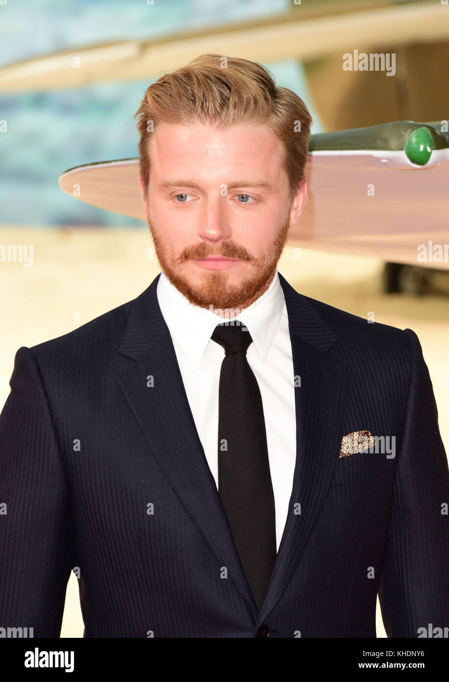 LONDON, ENGLAND - JULY 13: Jack Lowden attends the 'Dunkirk' World ...