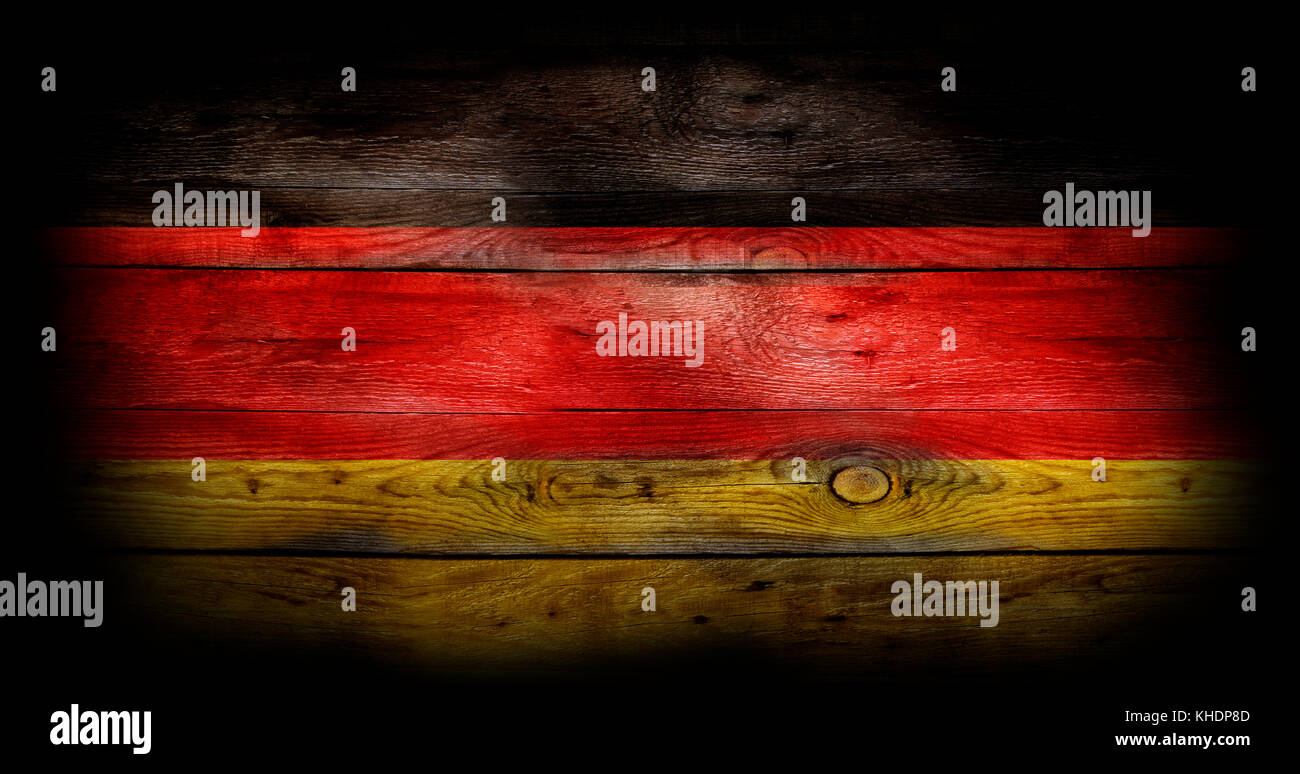 Vintage old flag germany hi-res stock photography and images - Alamy