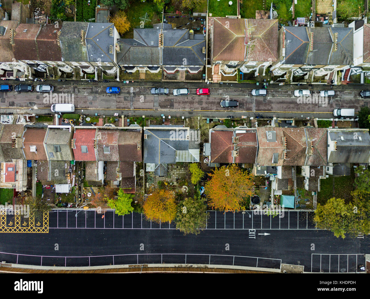 An aerial view of gravesend hi-res stock photography and images - Alamy
