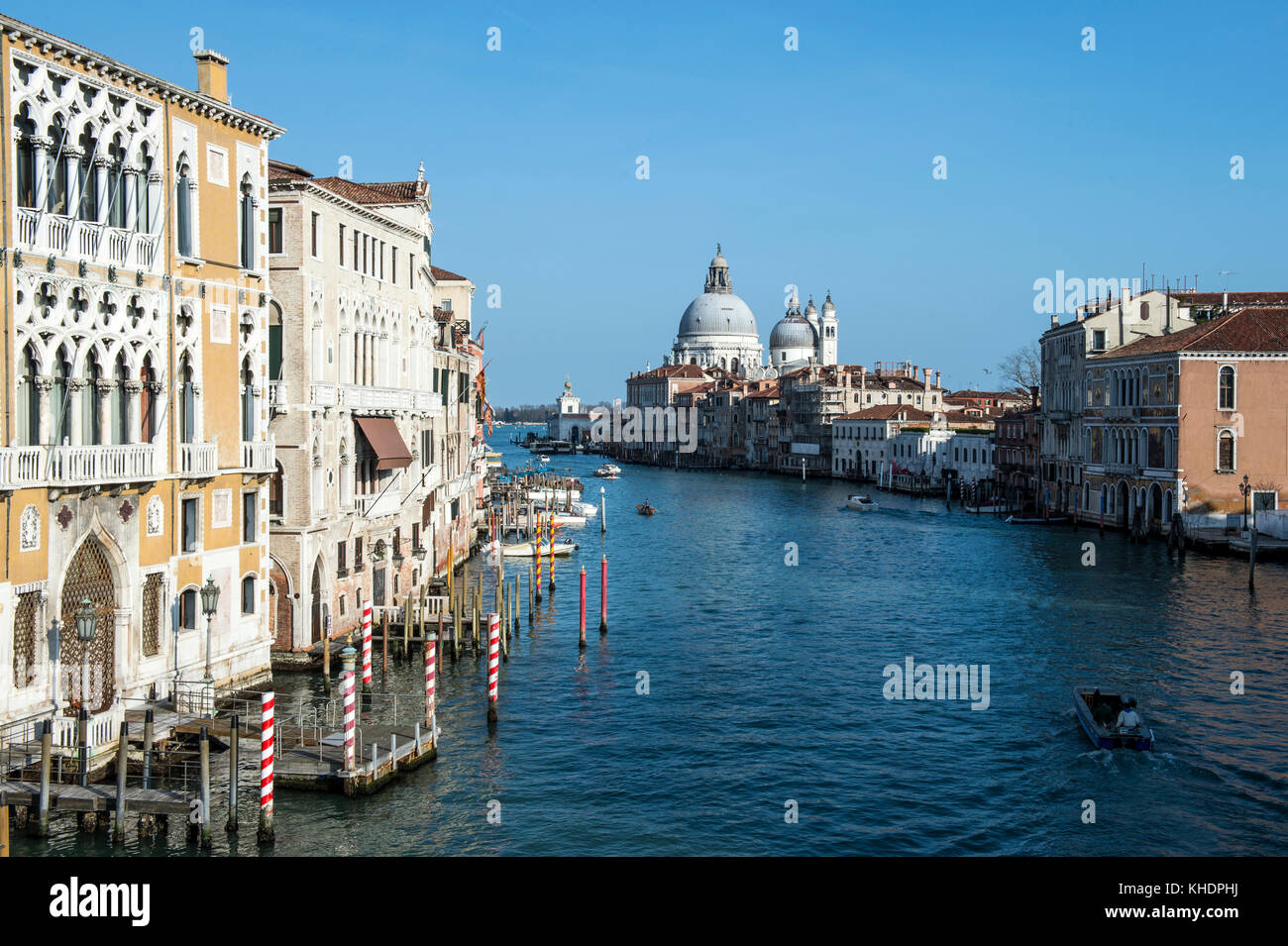 ITALY, VENETO, VENICE, CITYSCAPE FROM ACCADEMIA BRIDGE Stock Photo - Alamy