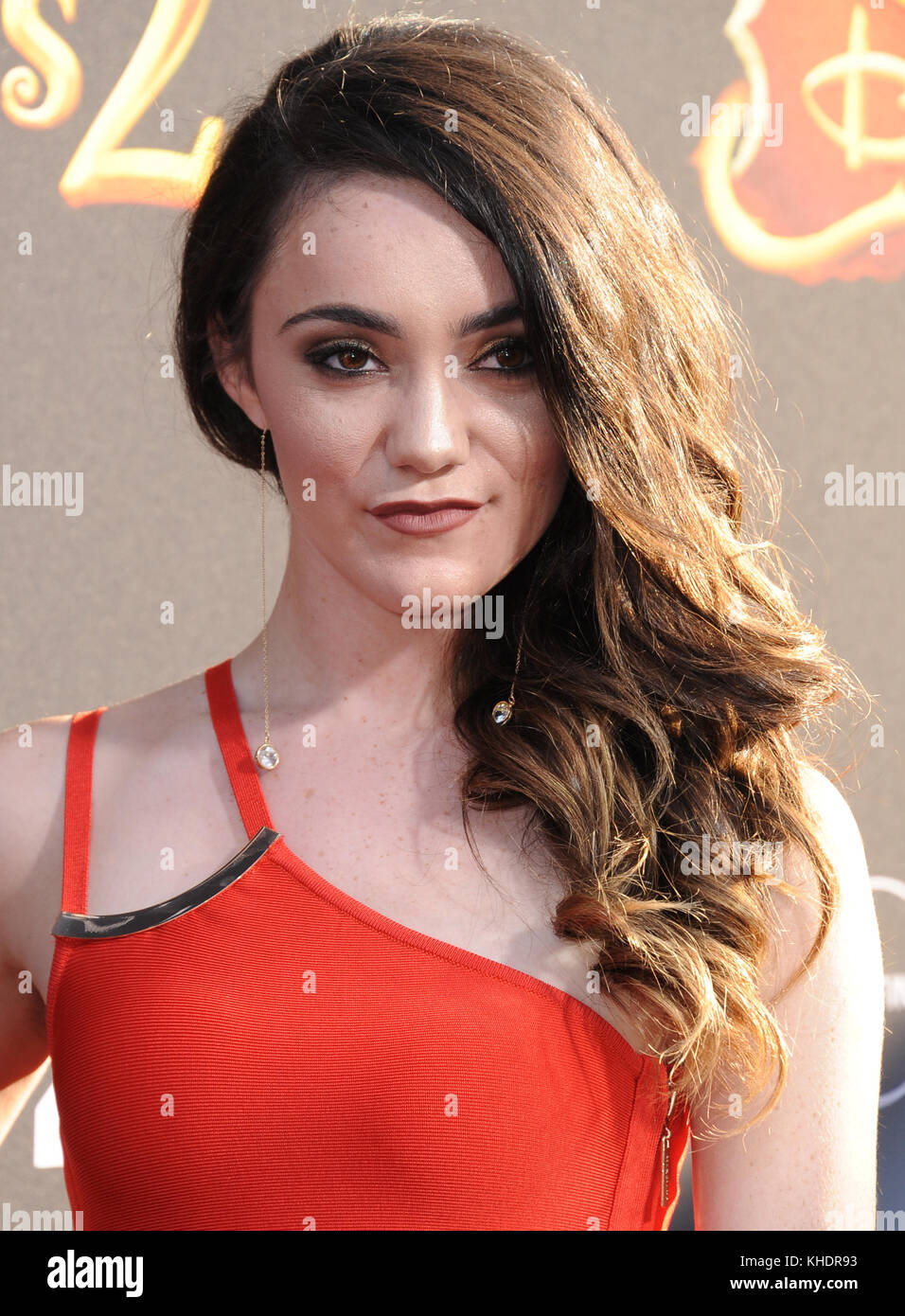 LOS ANGELES, CA - JULY 11: Liana Ramirez attends the premiere of Disney ...