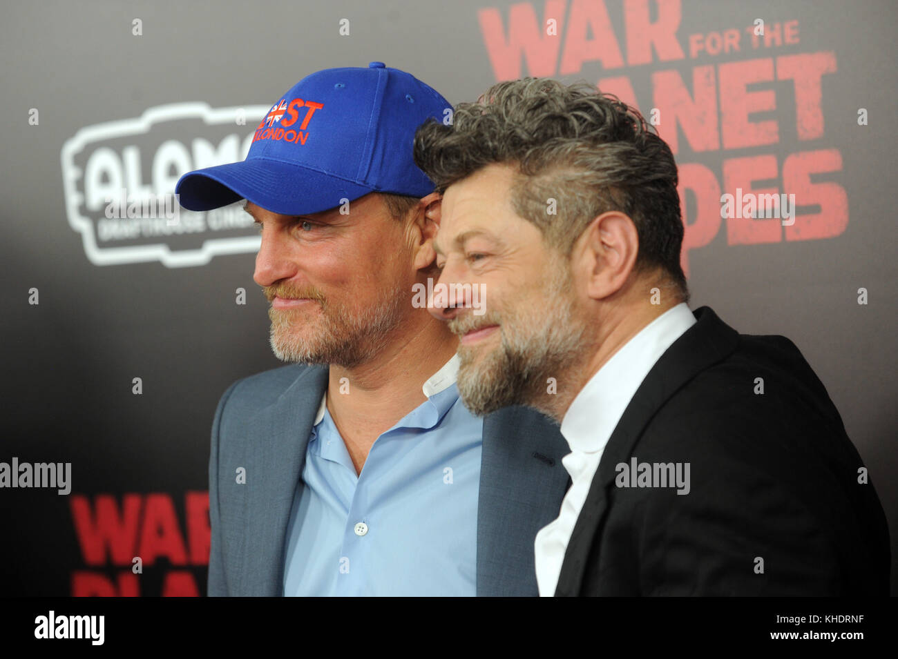 NEW YORK, NY - JULY 10: Woody Harrelson, Andy Serkis attends the 'War ...